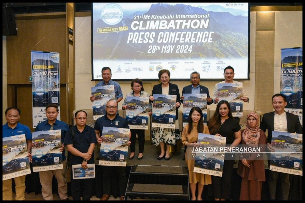 Mount Kinabalu Climbathon 2024 6 Oktober Depan
